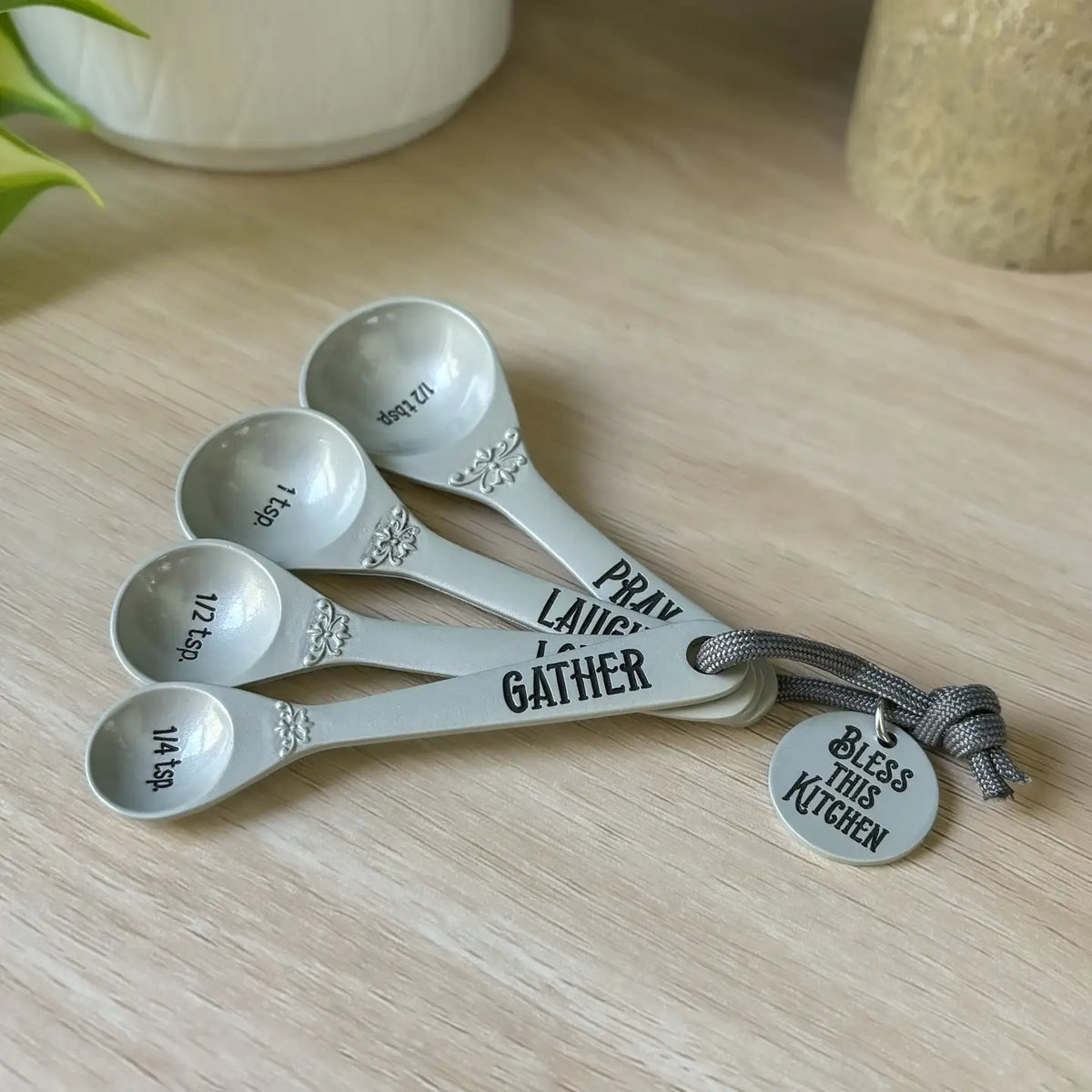 Kitchen Prayer Measuring Spoons – The Ivy Cottage