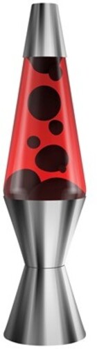 Chrome Plated Red & Black Lava Lamp – The Ivy Cottage