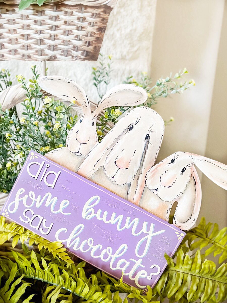Floppy Chocolate Sign Stake – The Ivy Cottage
