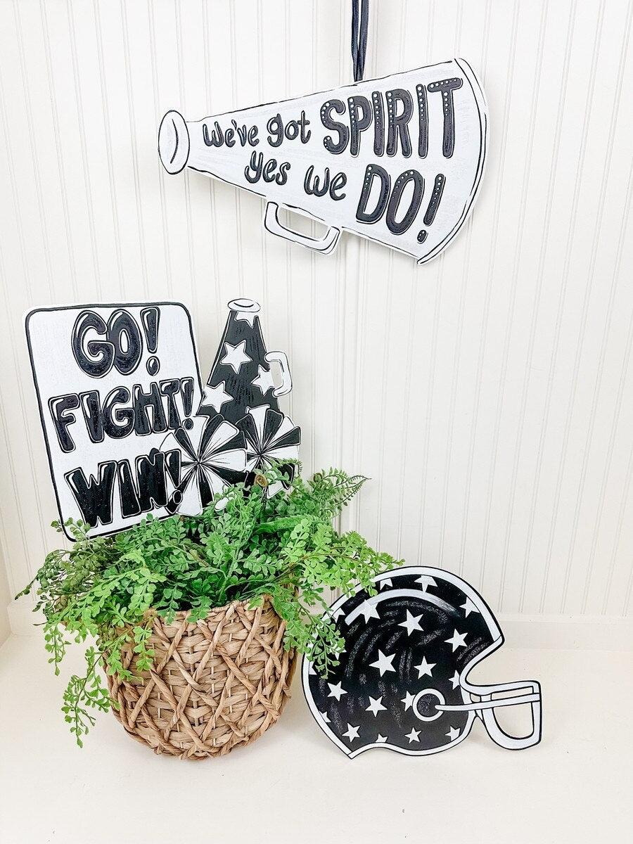 Go Fight Win Sign Stake – The Ivy Cottage