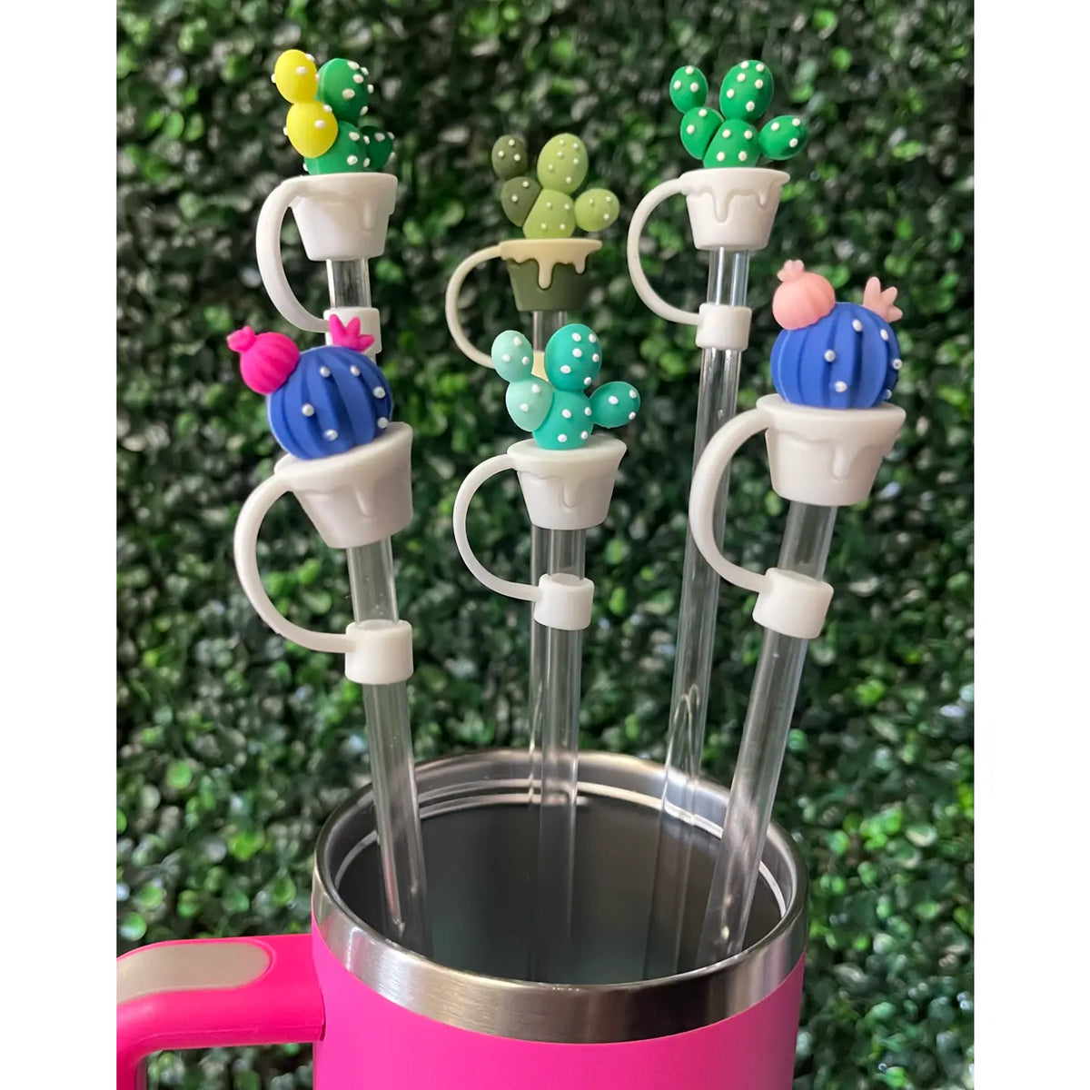 Cactus Straw Toppers – The Ivy Cottage