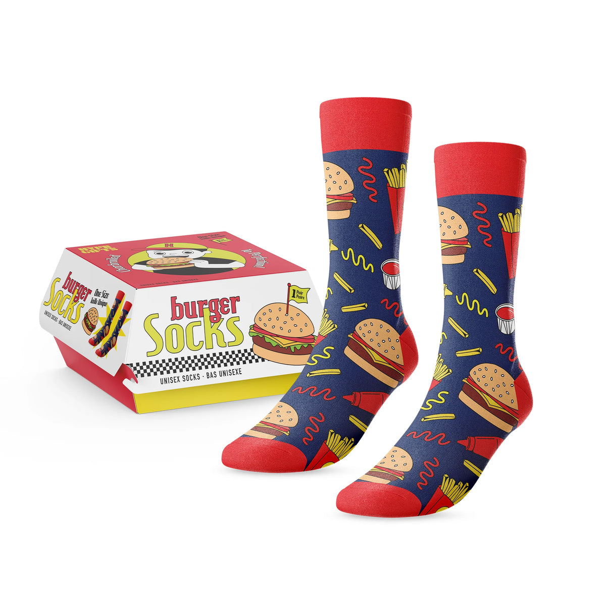 Burger Socks – The Ivy Cottage