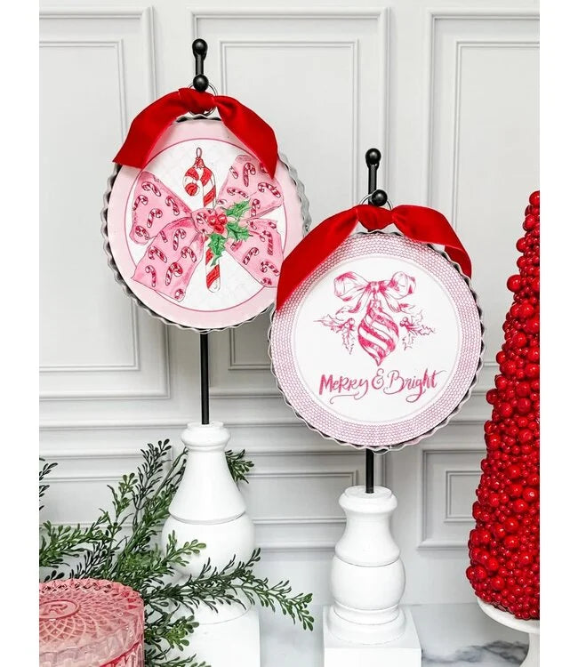 Beck's Vintage Candy Cane Bow Charm – The Ivy Cottage