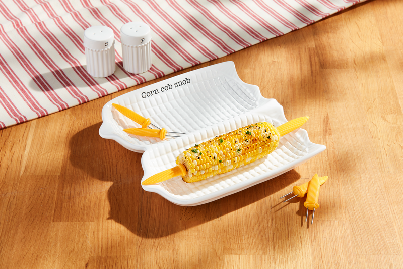 Corn Platter & Skewer Set – The Ivy Cottage